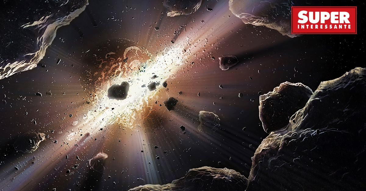 Astrônomos descobrem colisão planetária em outro sistema estelar | Super