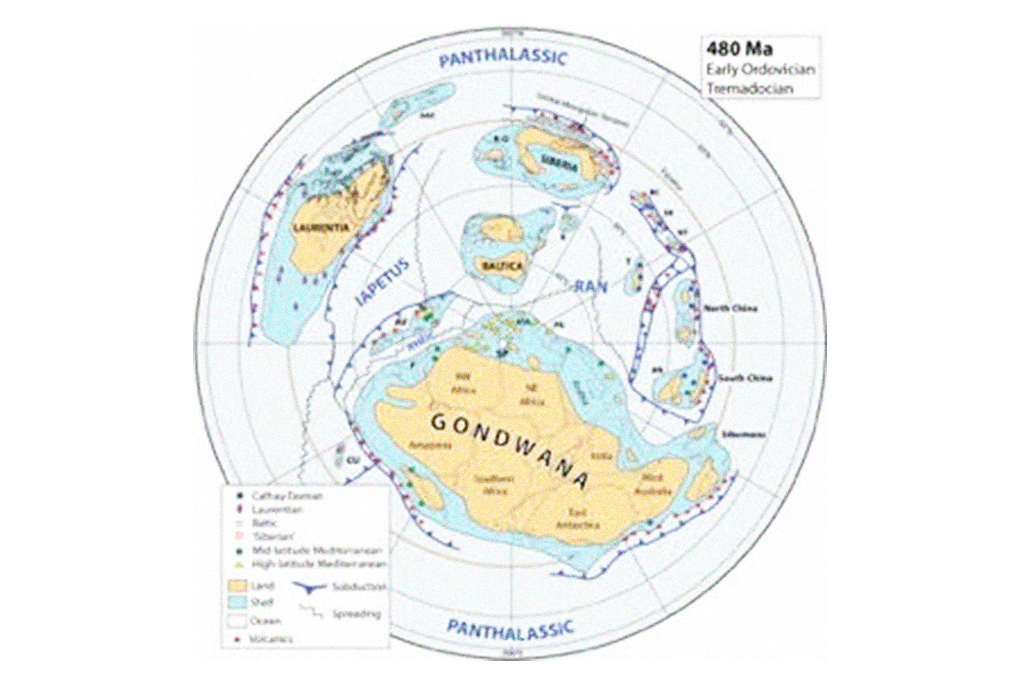 A história do supercontinente Gondwana em três partes